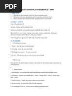 Primary Colors Lesson Plan for Kids | PDF | Color | Red
