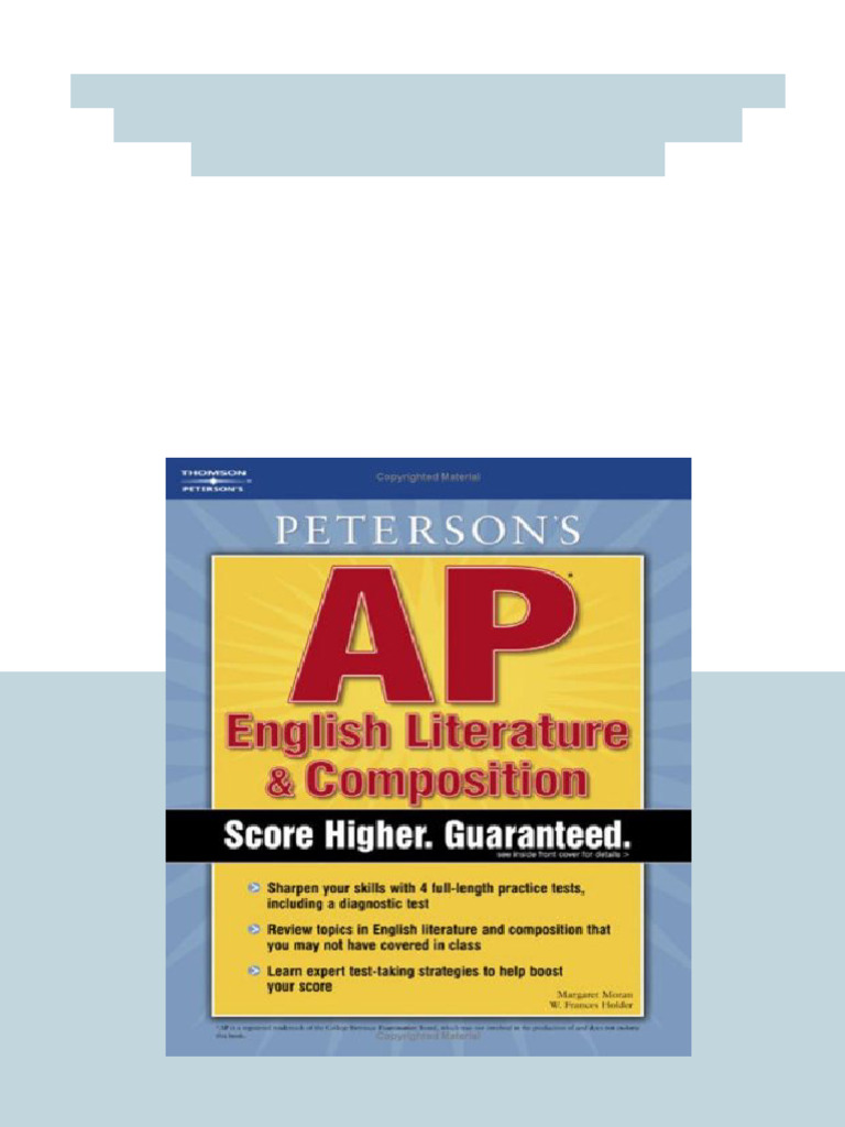 Peterson s AP English Literature Composition Master the AP English ...