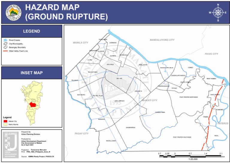 Ground Rupture Map | PDF