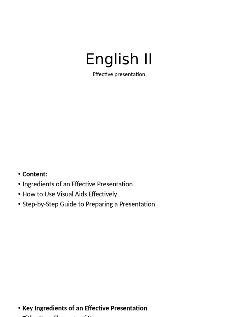 Mastering Effective Presentations | PDF