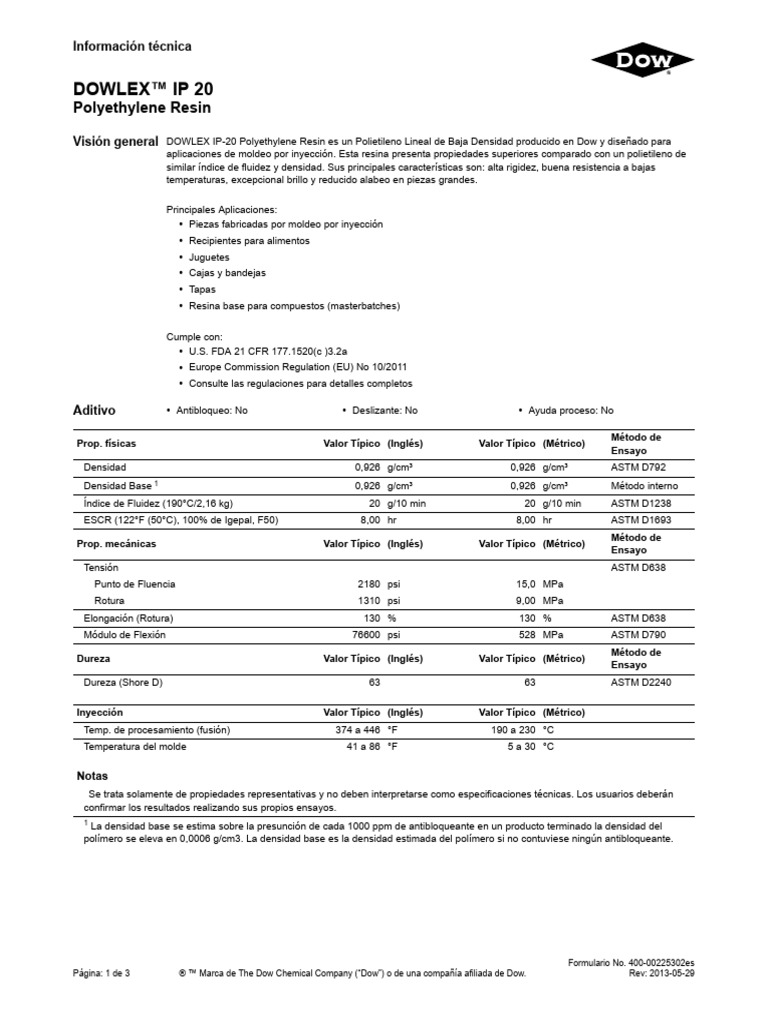 Dowlex IP 20 | PDF | Corazón