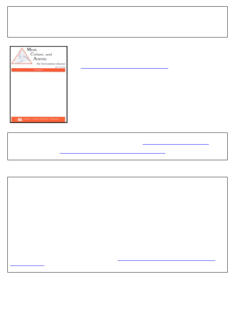 Somekh, B. - Cultural-Historical Activity Theory and Action Research ...