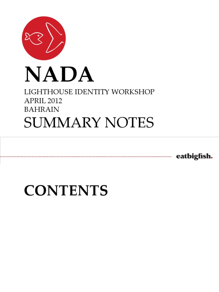 NADA Brand Strategy Workshop 2012 | PDF | Brand | Consumerism