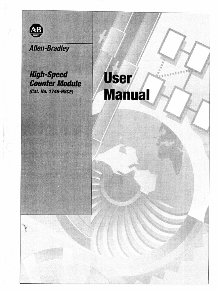 High-Speed Counter Module Cat. No. 1746-HSCE 1746-6.5 | PDF