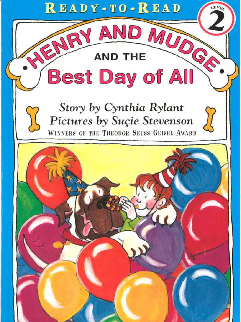 14 Henry and Mudge and the Best Day of All (1995) | PDF