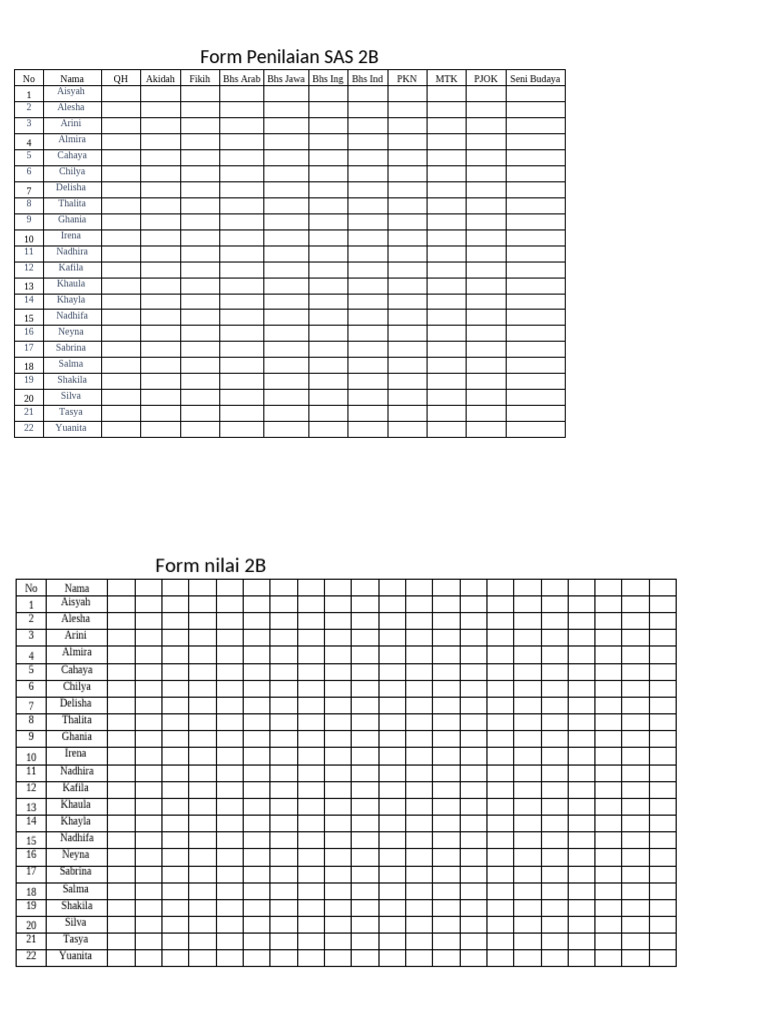 Form SAS | PDF