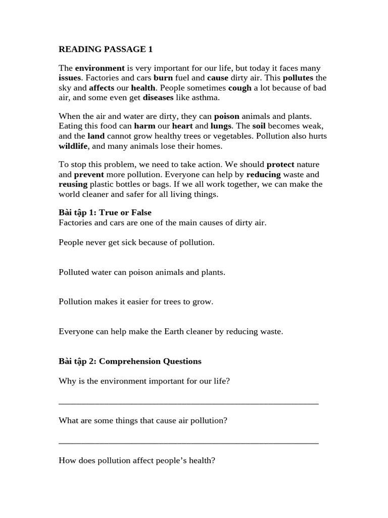 Environmental Impact of Pollution and Tourism | PDF | Pollution | Waste