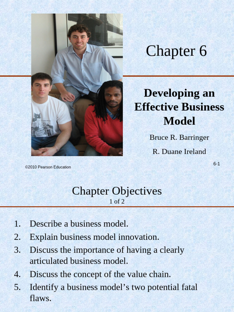 Barringer E3 PPT 06 | PDF | Business Model | Competitive Advantage