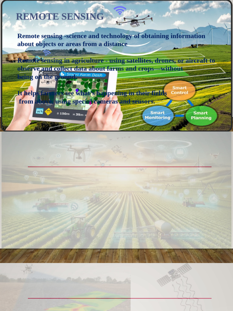 Remote Sensing in Agriculture Explained | PDF