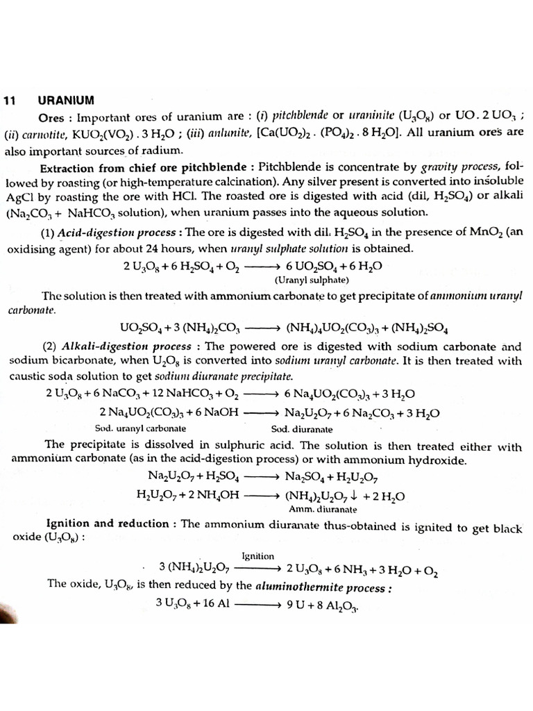Metallurgy Notes | PDF