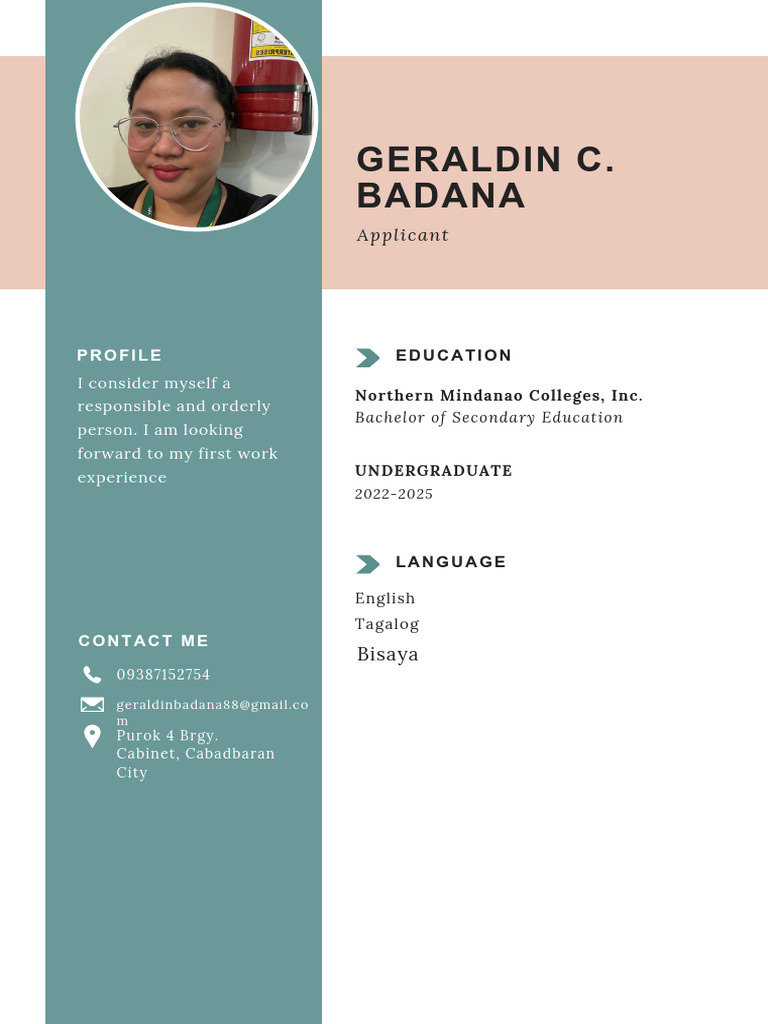 Geraldin Resume | PDF