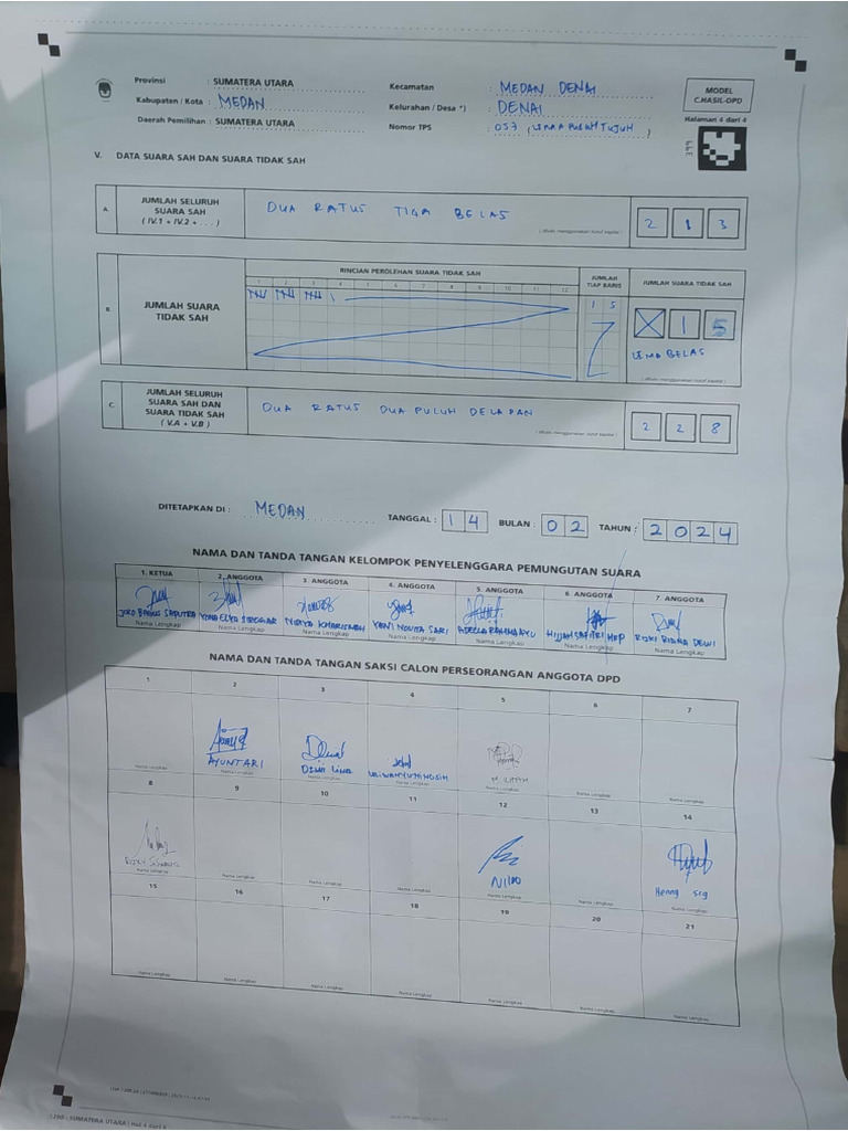 Kel - Denai DPD Ri Tps 57 | PDF