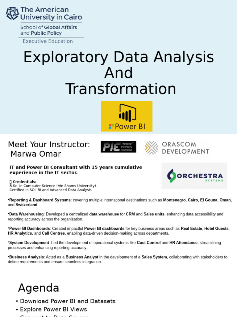 Exploratory Data Analysis | PDF | Data | Microsoft Excel