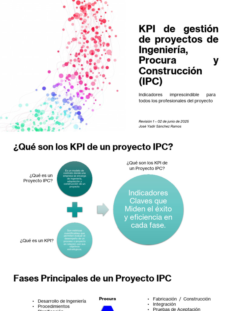 KPI Esenciales en Proyectos IPC | PDF | Indicador de rendimiento ...