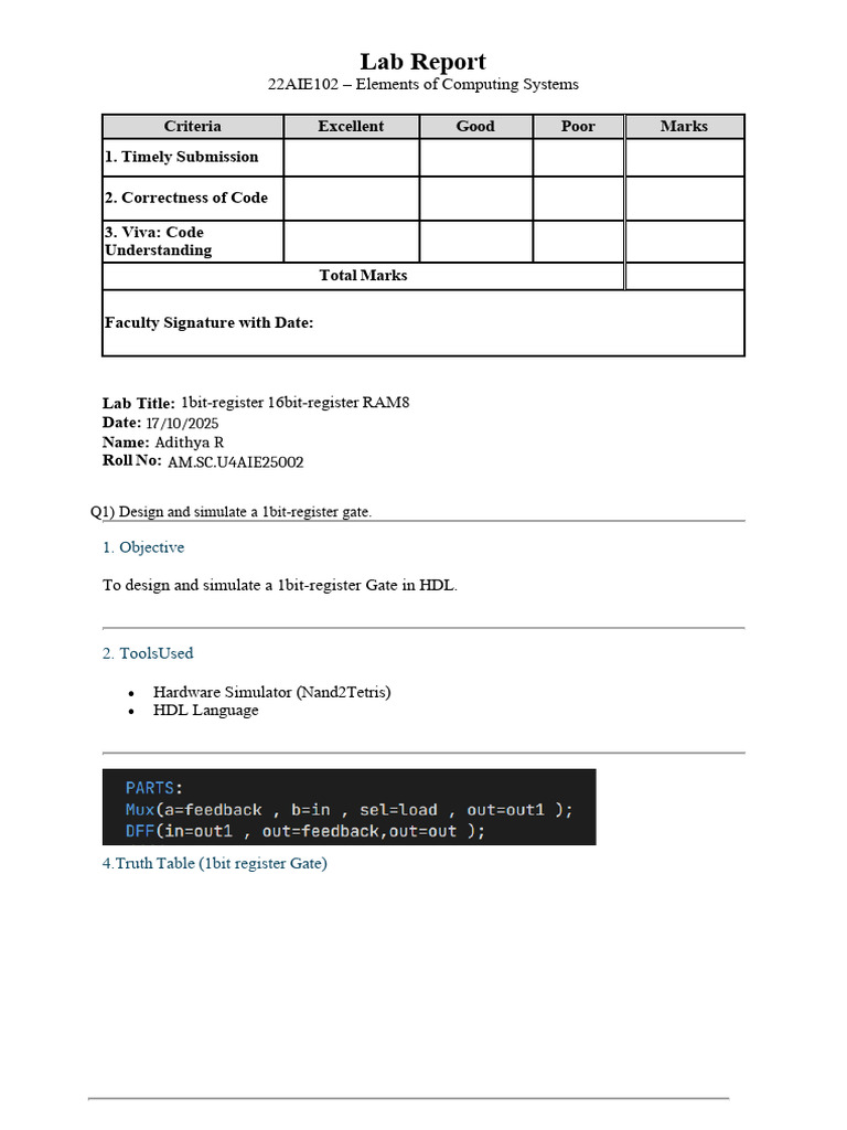 22AIE102 Lab Report 5 | PDF