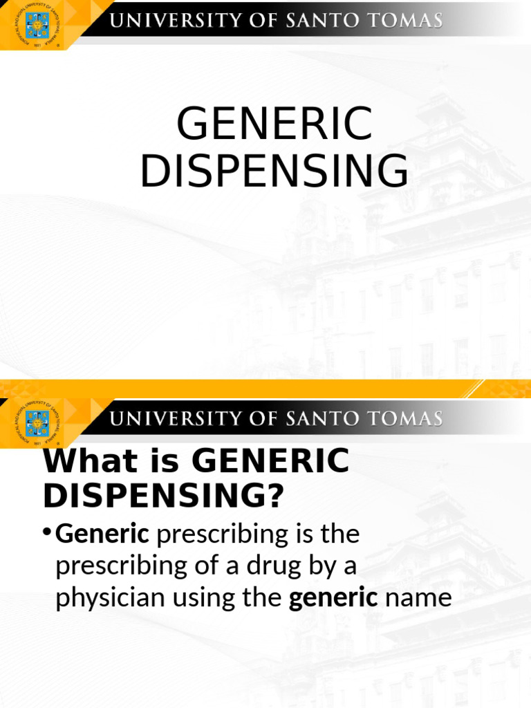 Activity 5 - Generic Dispensing - Processing RX | PDF | Medical ...