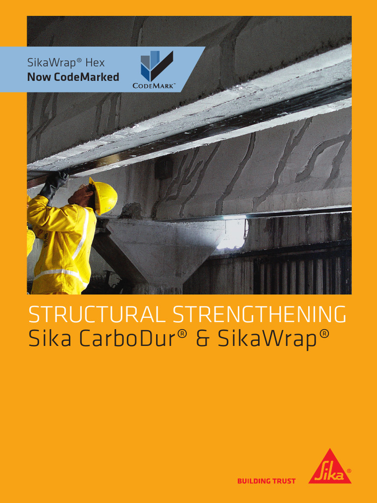 Sika Carbodur & SikaWrap Brochure - 1114 Repl 1014 | PDF | Fibre ...