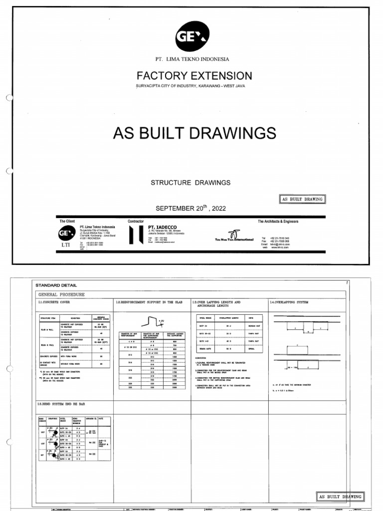 As Built Drawings Structure - R1 | PDF