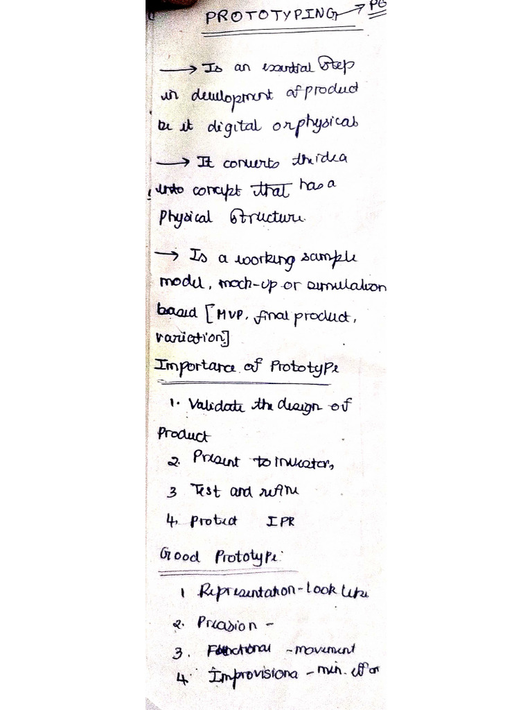 Prototype Design thinking | PDF