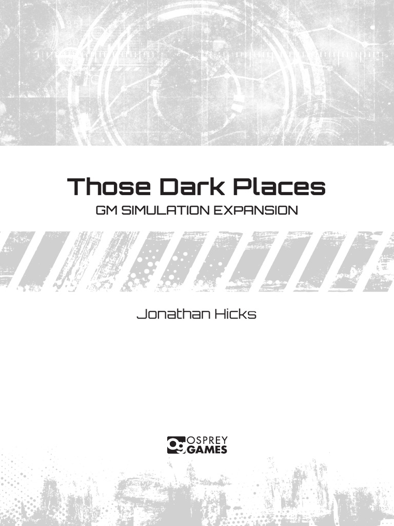 GM Simulation Expansion for Those Dark Places | PDF