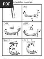Arabic Alphabet Play Doh Mats | PDF | Writing | Linguistics