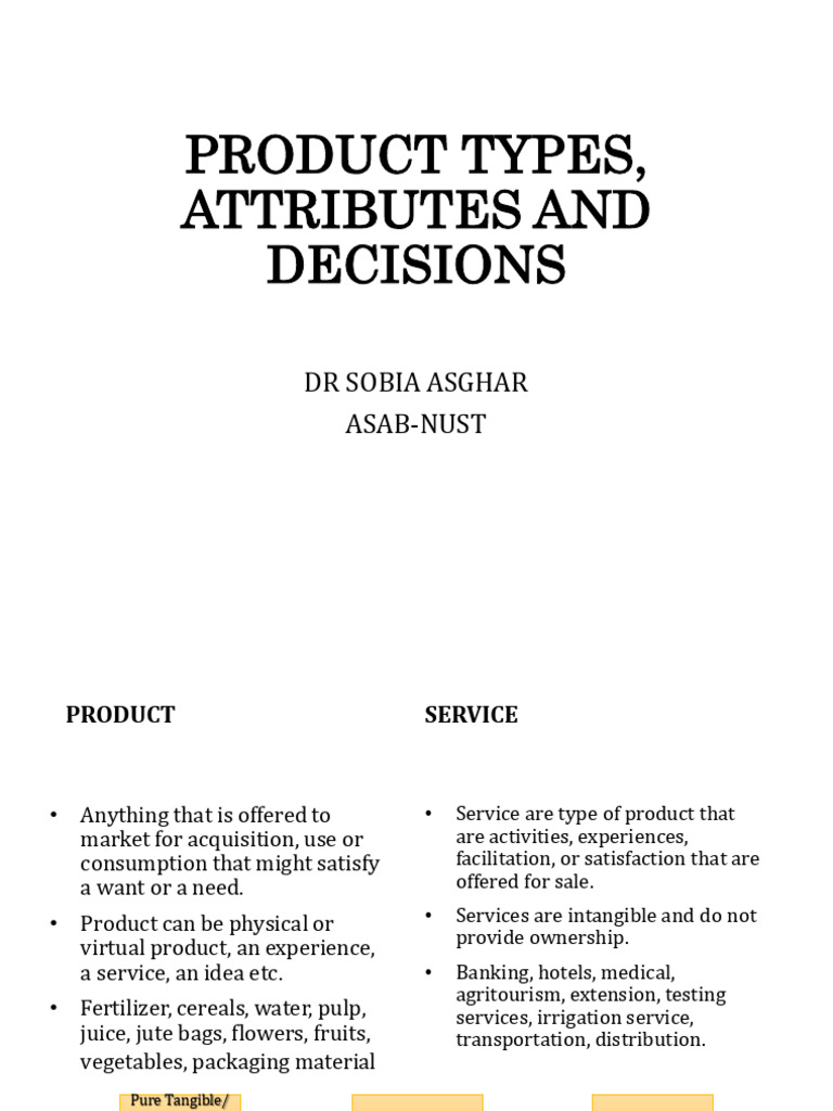 4-Product Types, Decisions and Features | PDF | Brand | Product (Business)