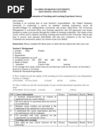 NSS 2024 Questionnaire Overview | PDF | Learning | Cognition