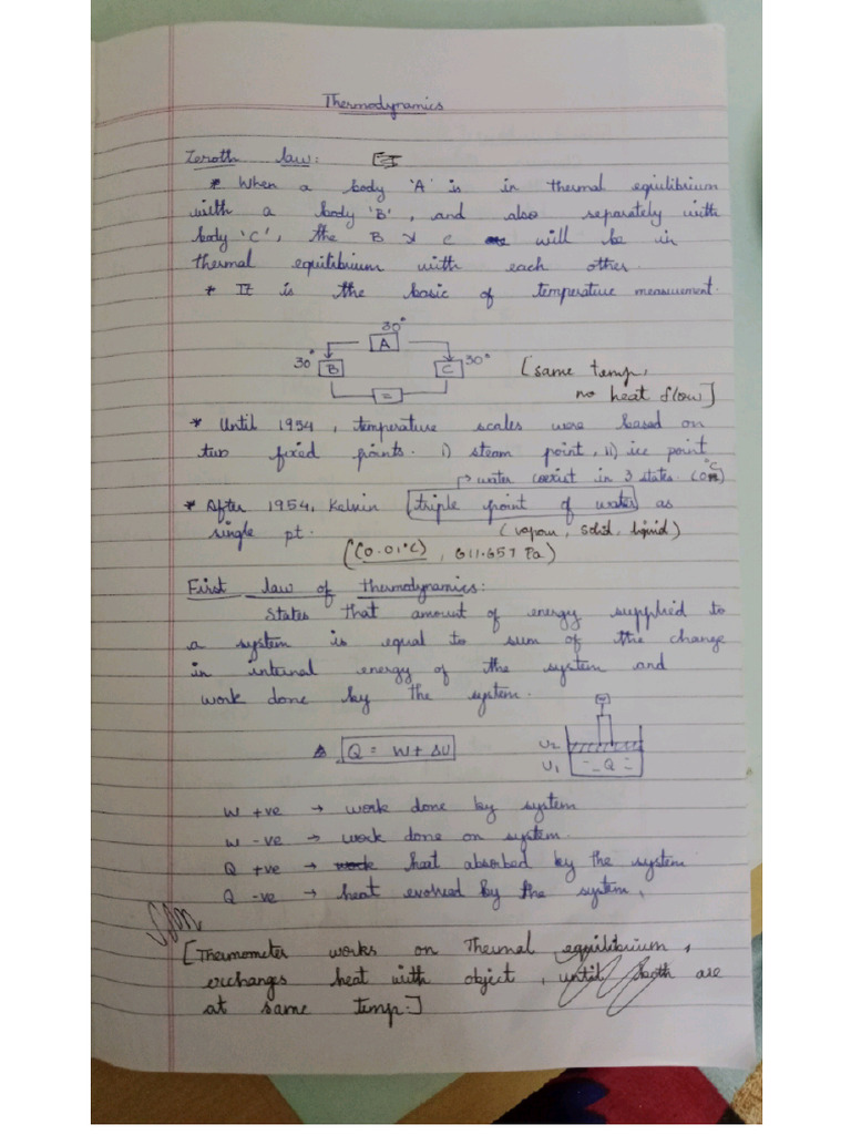 Som, Thermo Notes | PDF