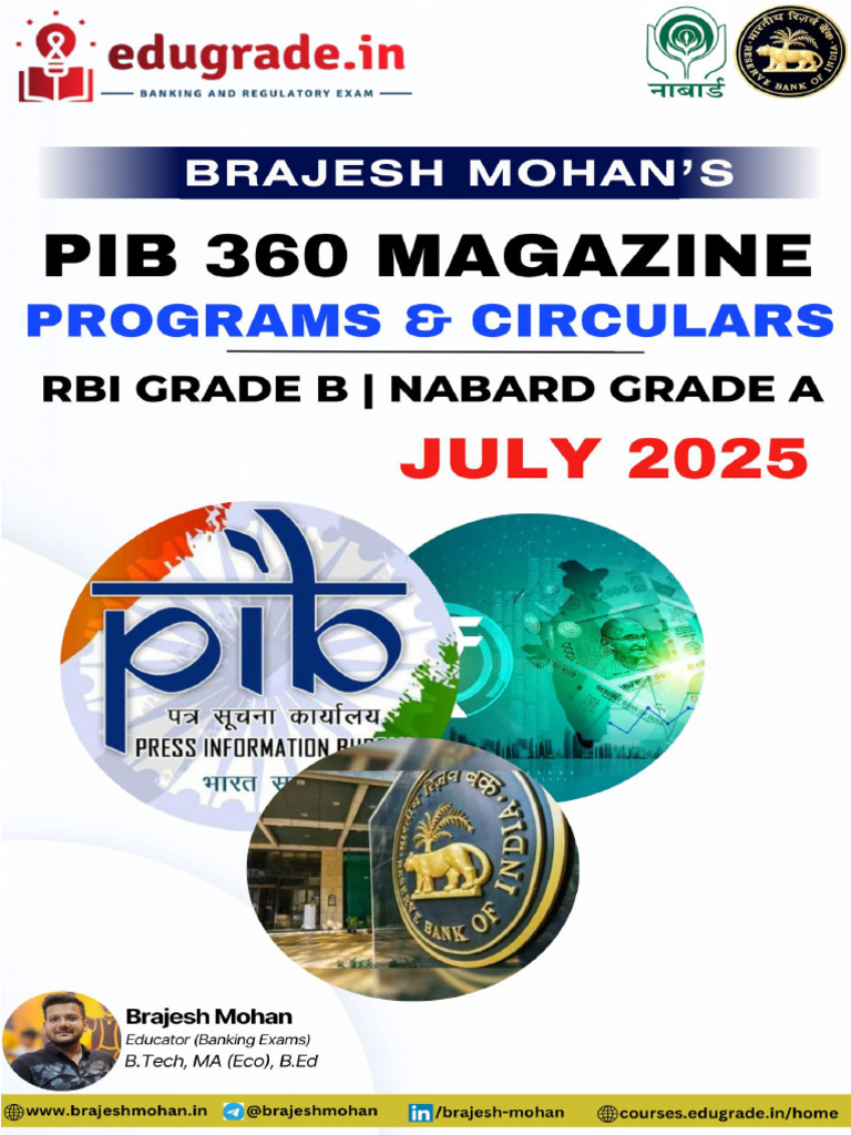 PIB Summary and Analysis - July 2025 | PDF | Ghana | Argentina