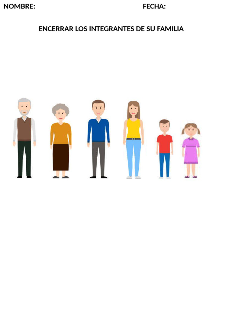 Actividad Familia | PDF