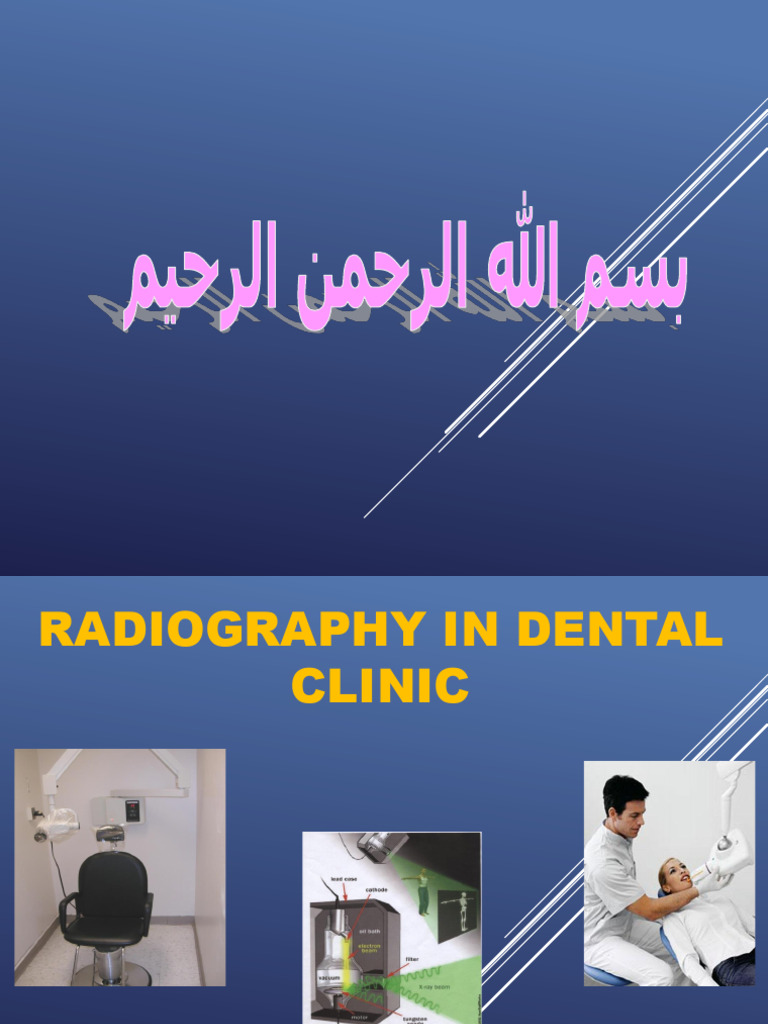 Masters-Radiography in Dental Clinic-Spring 2025 | PDF | X Ray ...