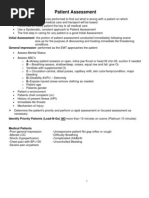 Pediatric Assessment Form | PDF | Health Sciences | Medicine