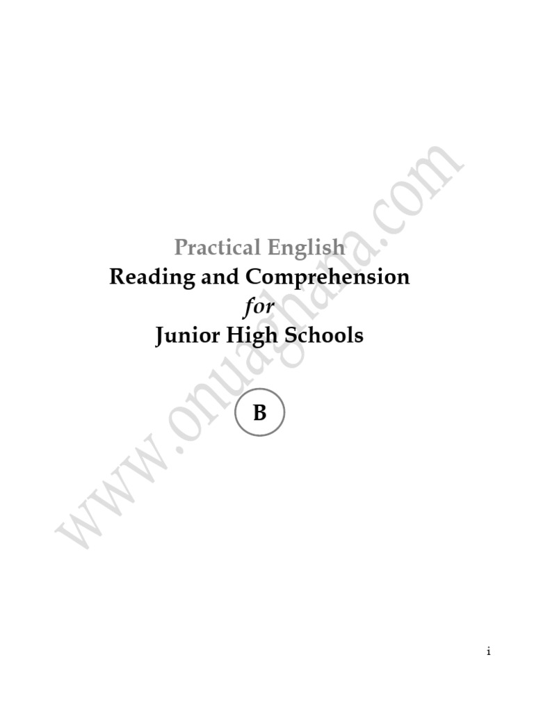 Practical English Comprehension Guide | PDF | Human Communication ...
