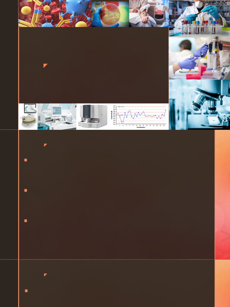 The Clinical Laboratory Sections Is BB | PDF | Immune System | Blood Type