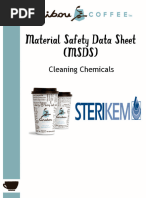 Clorox Regular Bleach Safety Data Sheet | PDF