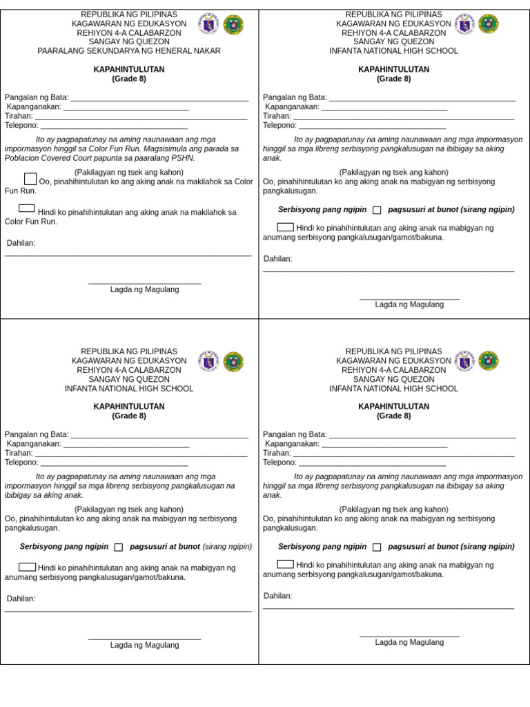Permit For Dental | PDF