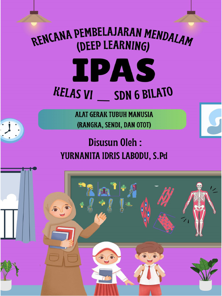 Rencana Pembelajaran Mendalam IPAS Kelas 6 SDN 6 BILATO | PDF