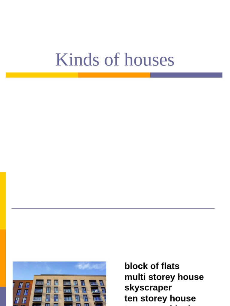 Types of Detached Houses | PDF