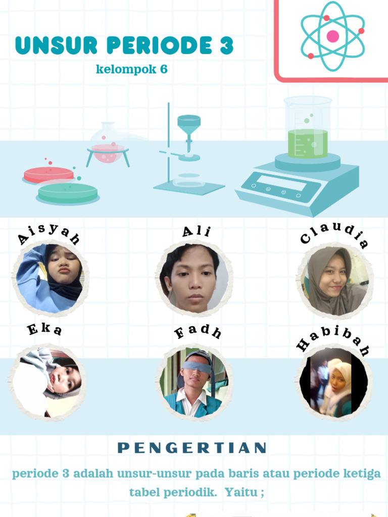 Teori Atom Kimia SMA Presentasi Biru Merah Muda Ilustrasi - 20241122 ...