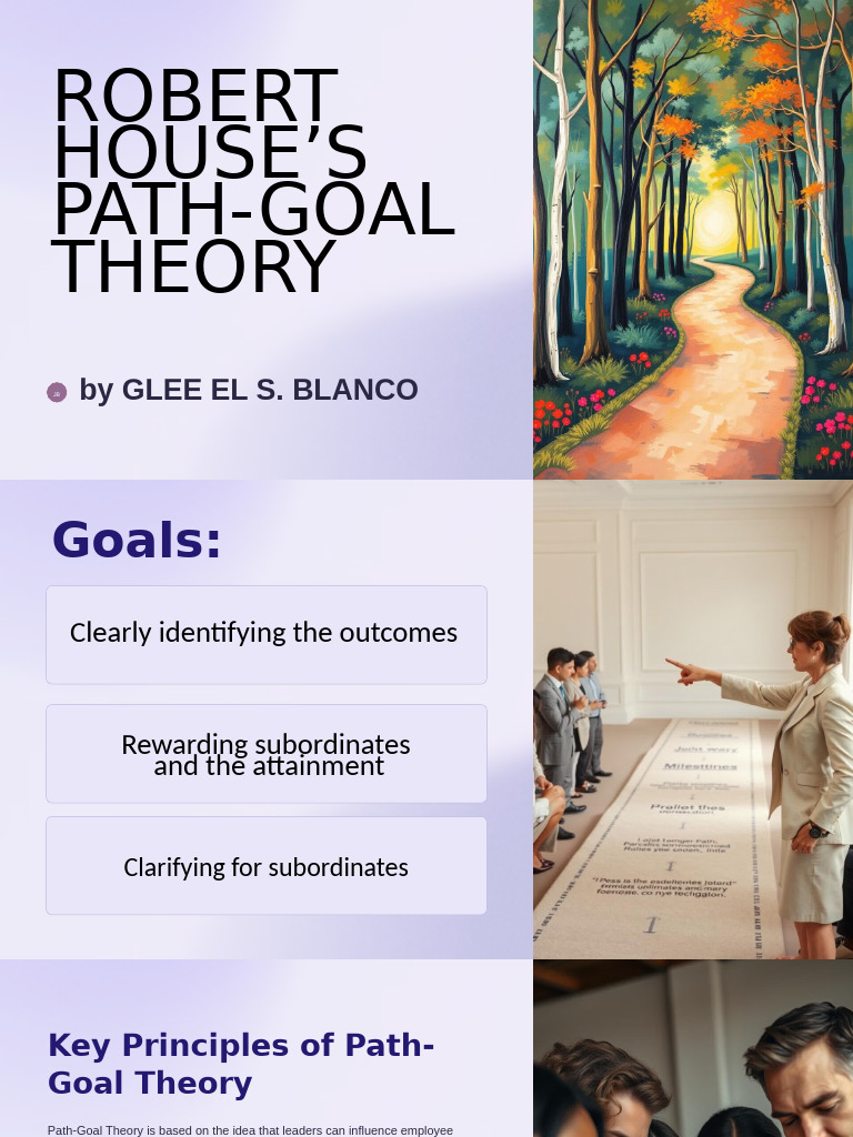 Houses Path Goal Theory A Leadership Approach | PDF | Motivational ...