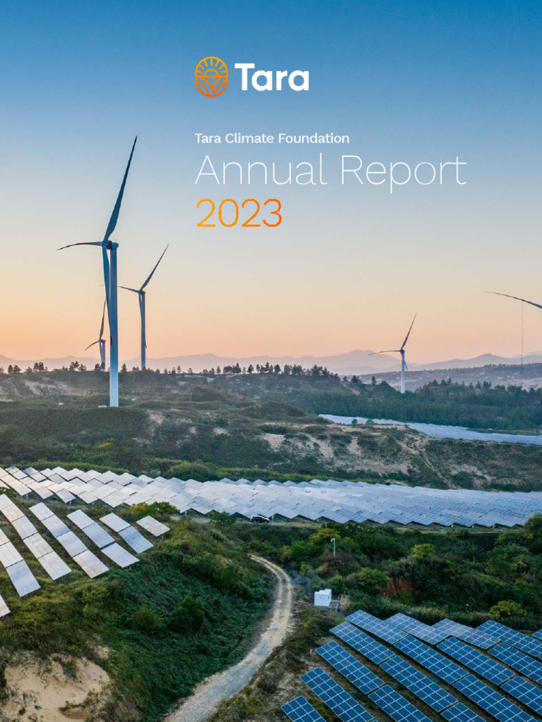 Tara Climate Foundation 2023 Report | PDF | Climate Change Mitigation ...
