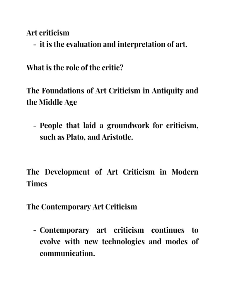 Art Reporting | PDF