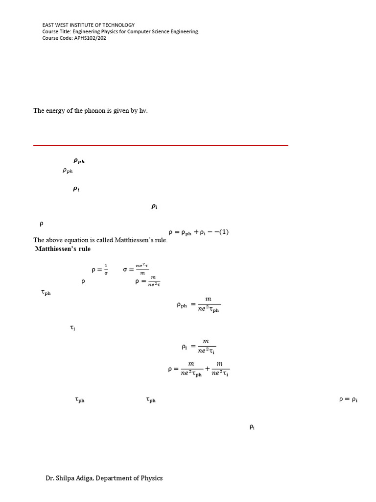 Module 5 Superconductivity | PDF | Electrical Resistivity And Conductivity | Superconductivity