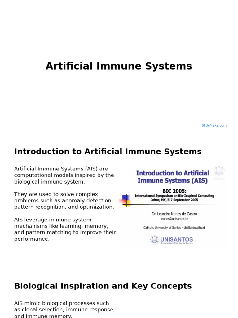 Artificial Immune Systems | PDF | Artificial Intelligence ...