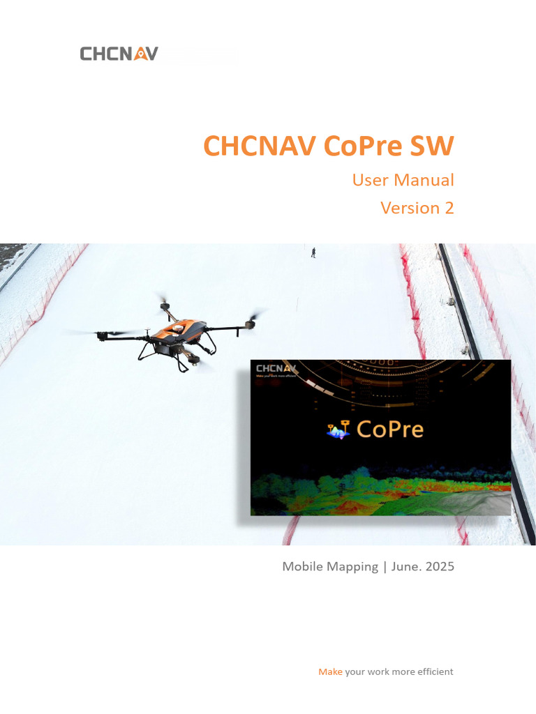 CHCNAV CoPre SW User Manual 2025 | PDF | Computer File | Operating System