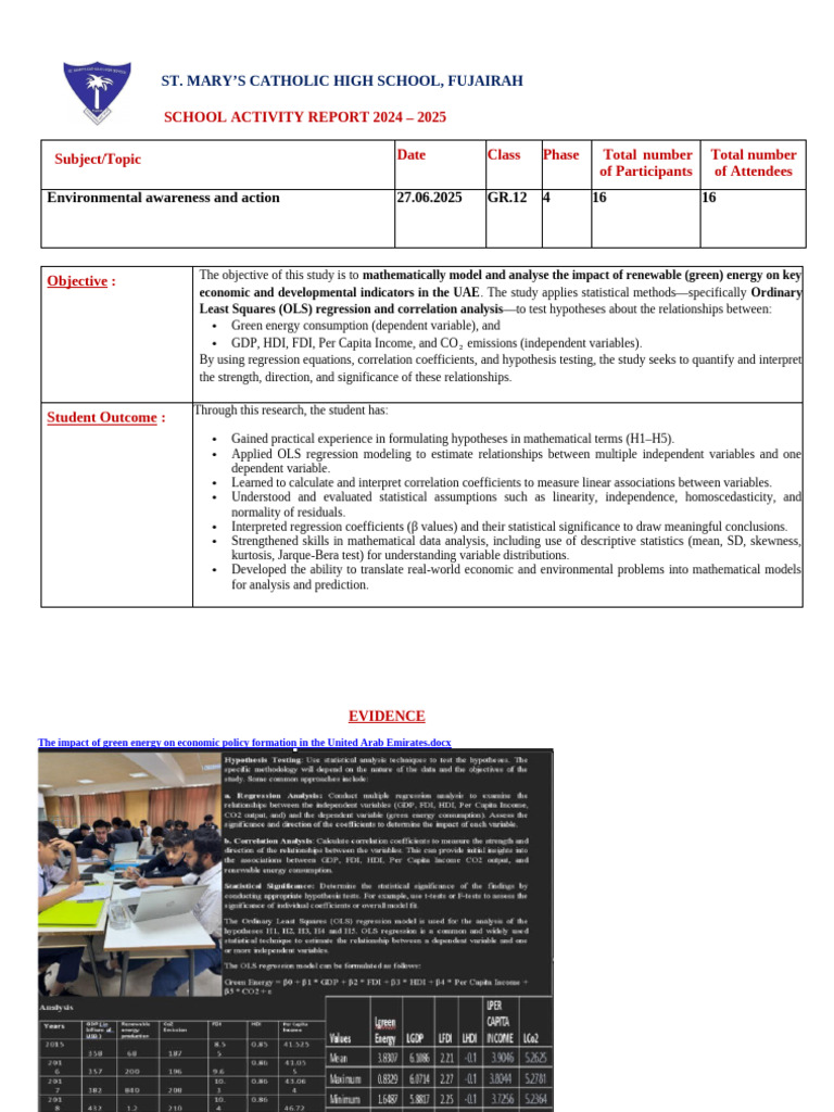 Gr.12 Math Critical Thinking Activity - 2024-25 | PDF | Linear ...
