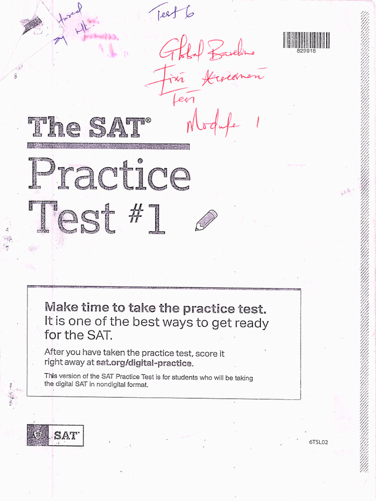 English SAT 1 | PDF