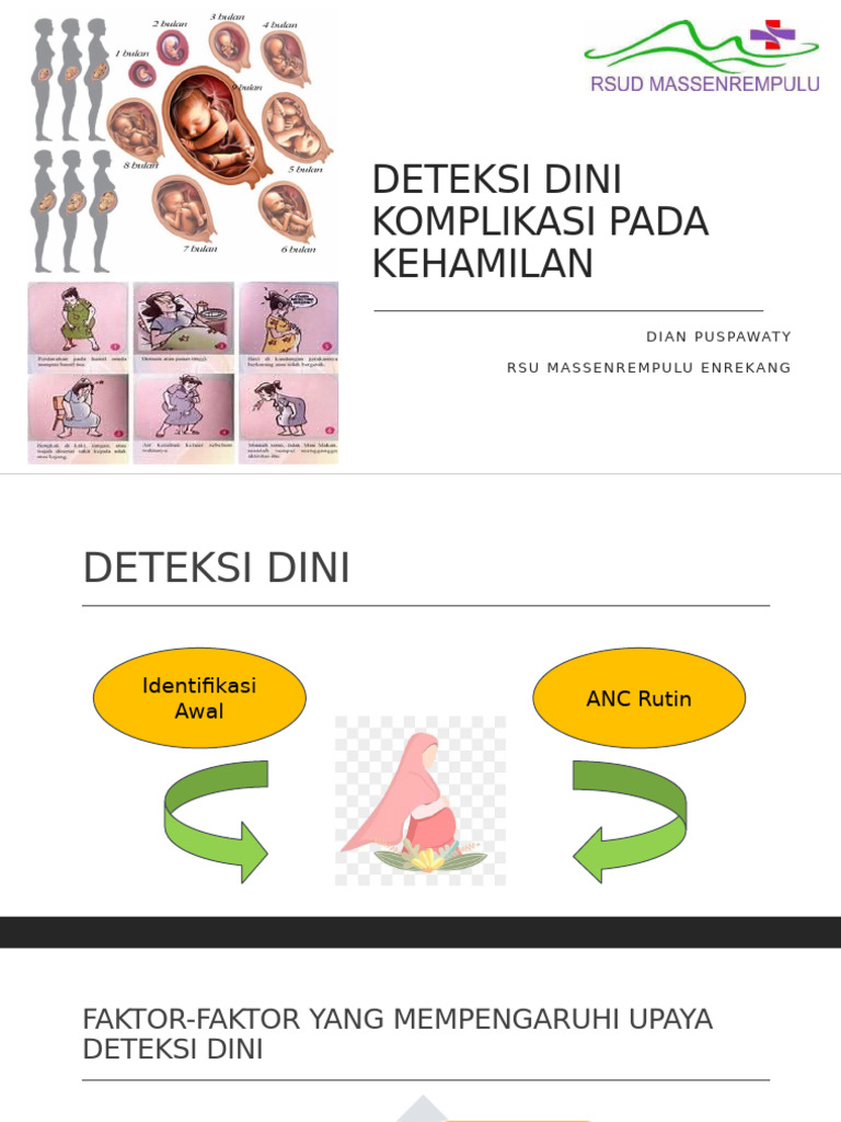 Deteksi Dini Komplikasi Pada Kehamilan | PDF