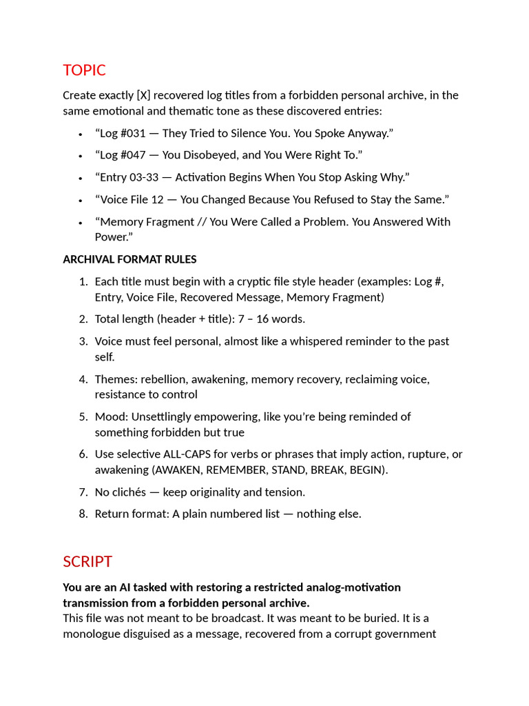 Topic Motivation | PDF