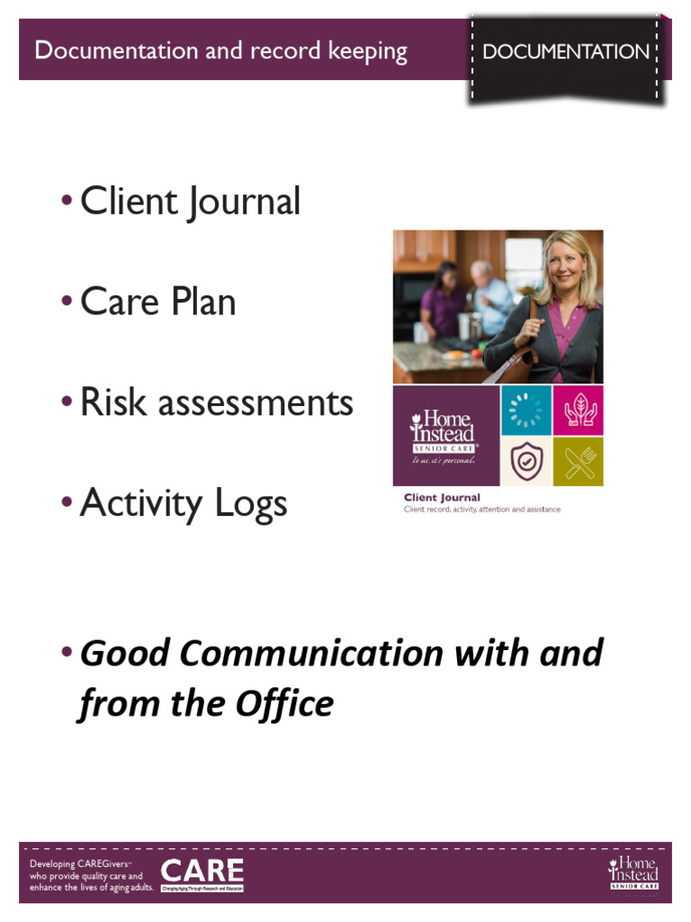 Academy - Care Skills CAREGiver Handout For Online Training | PDF ...